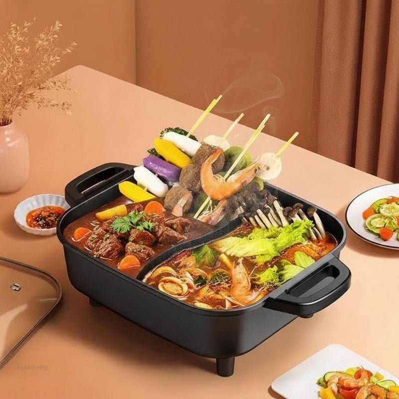 Appareil Fondue Et Barbecue lectrique Prati Kitchen appareil-fondue-et-barbecue-lectrique-prati-kitchen